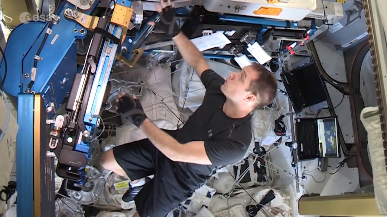 ASI TV - Space Station fitness